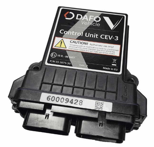 Dafo Vehicle Control Units for Fire Suppression Systems