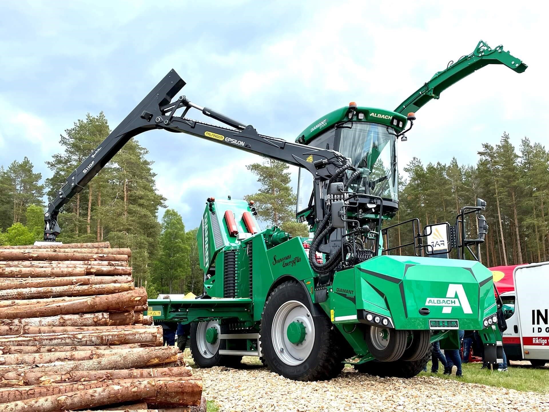Dafo Vehicle - Fire protection for forestry machines