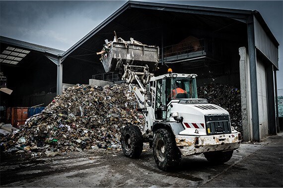 Dafo Vehicle - Fire protection for waste & recyling industry