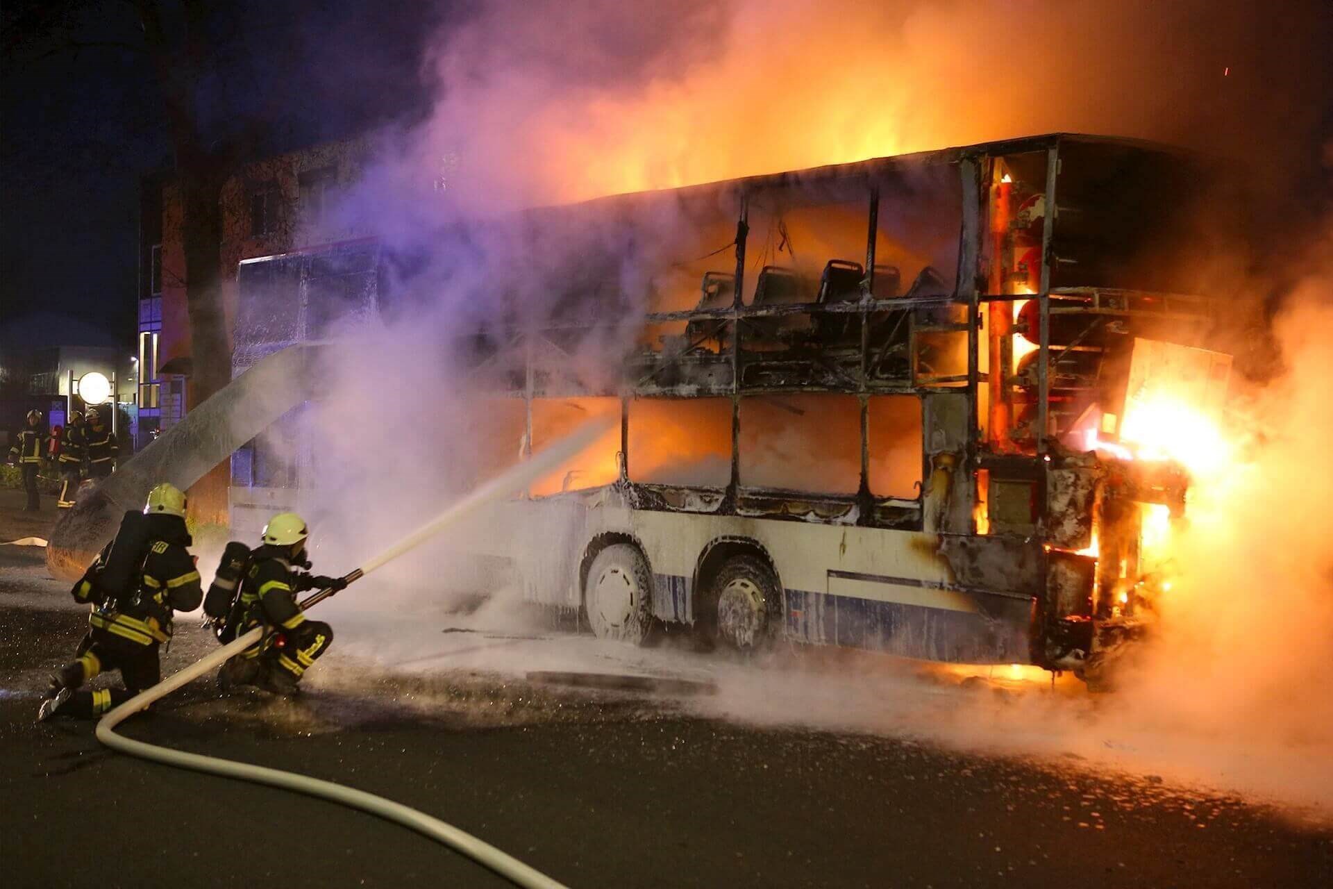 Dafo Vehicle - Fire protection for buses and coaches